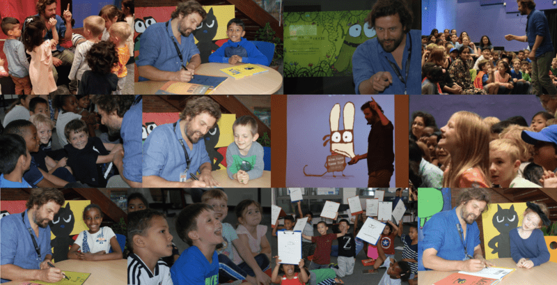 A Fabulous Author Visit with Ed Vere - Lincoln School Nepal