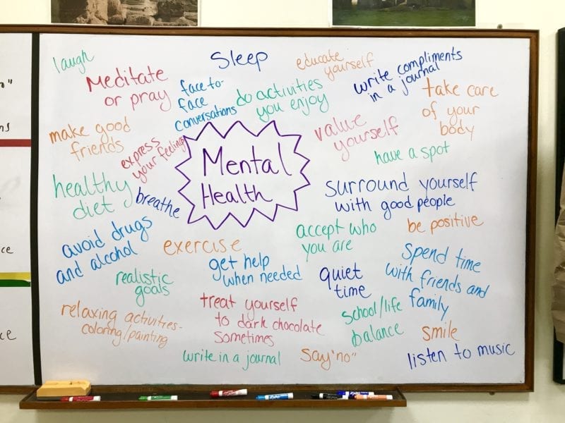 Grade 7 Talks about Mental Health - Lincoln School Nepal