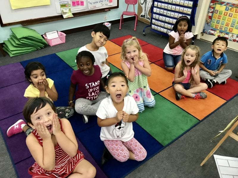 Primary 1 Practices Non-Verbal Communication - Lincoln School Nepal