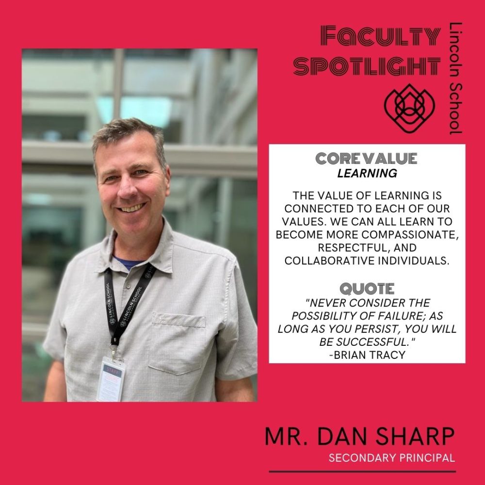 Faculty Spotlight: Mr. Dan Sharp - Lincoln School Nepal