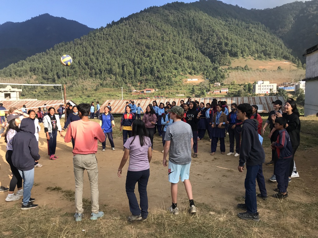 Grade 8 Explores Chitlang Valley on Service Nepal - Lincoln School Nepal