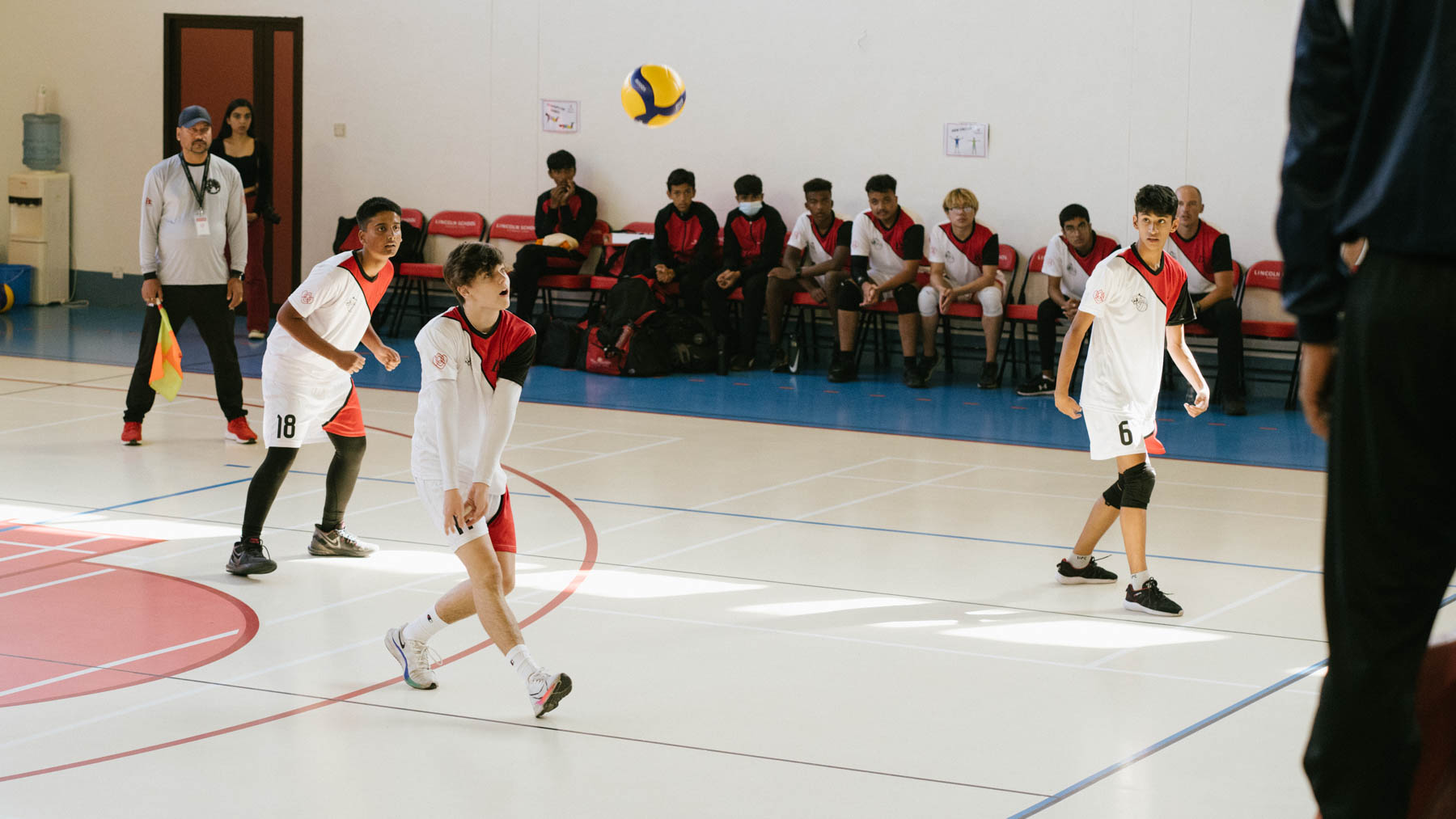 Boys' Volleyball Team Shows Growth at SAISA - Lincoln School Nepal