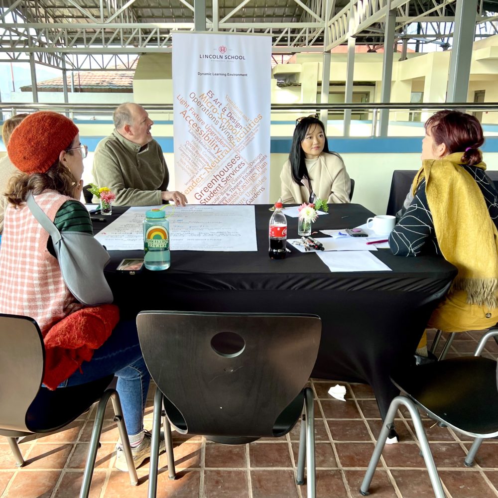 Future Planning: A World Cafe Event - Lincoln School Nepal