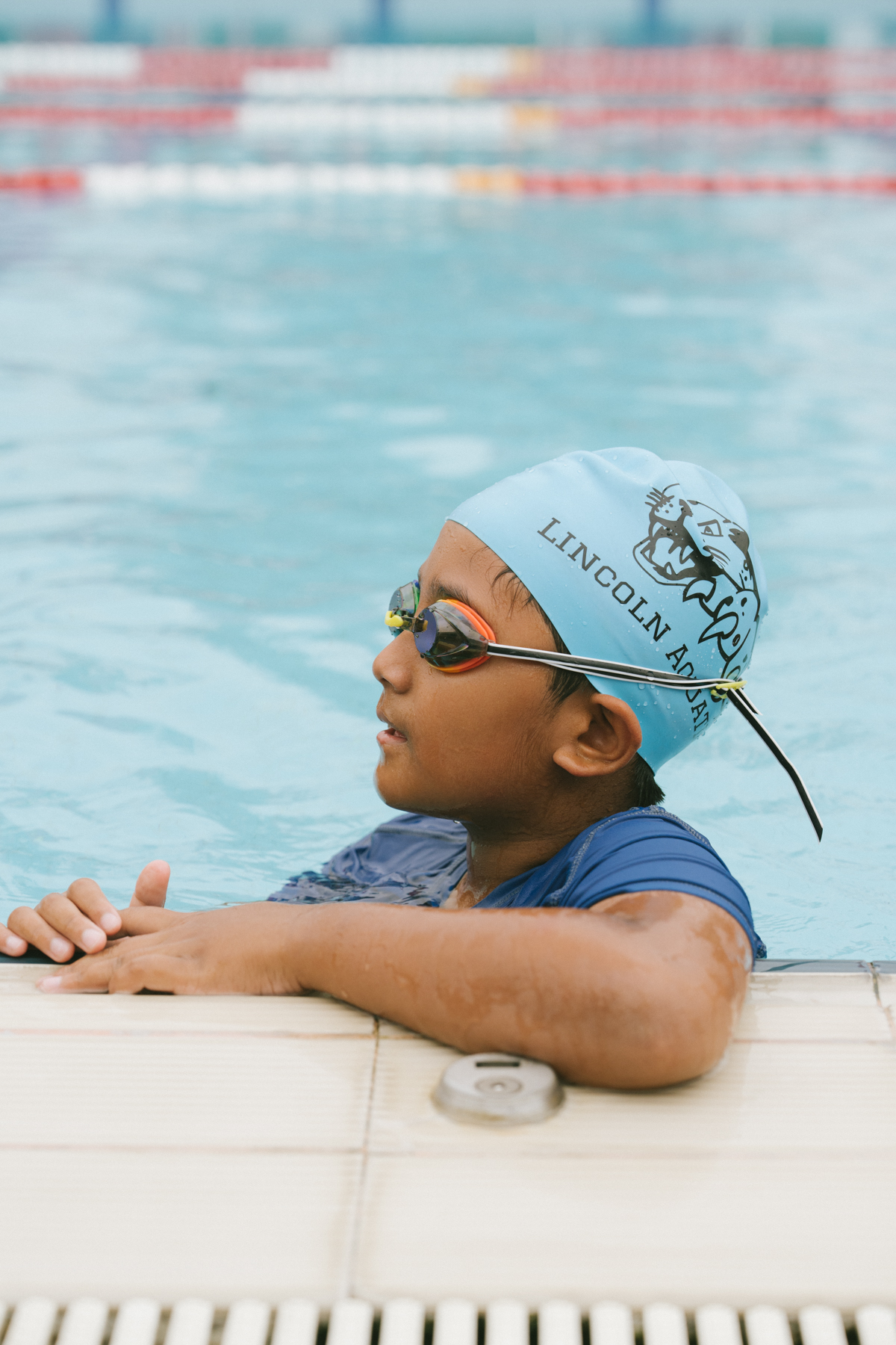 Swimming in Elementary PE! - Lincoln School Nepal