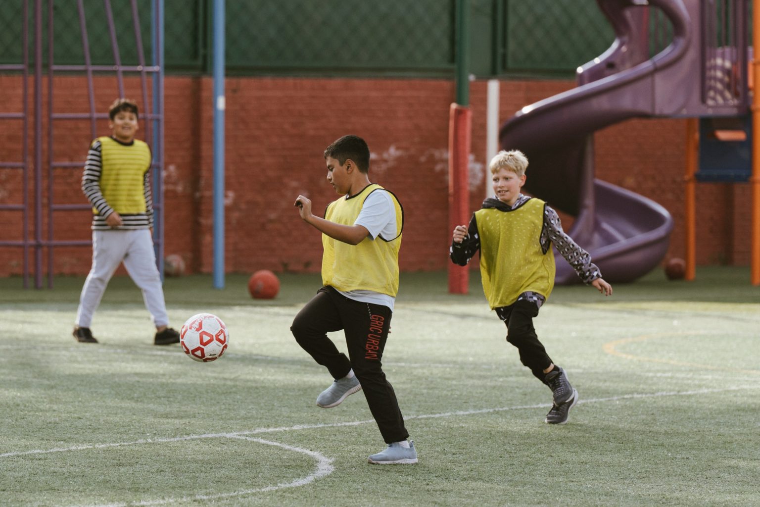 Grade 6 PE: Football Fun - Lincoln School Nepal