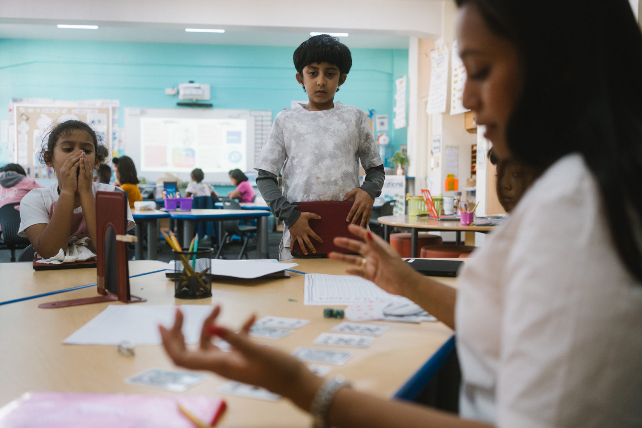 Grade 3 Learning Station Rotations - Lincoln School Nepal