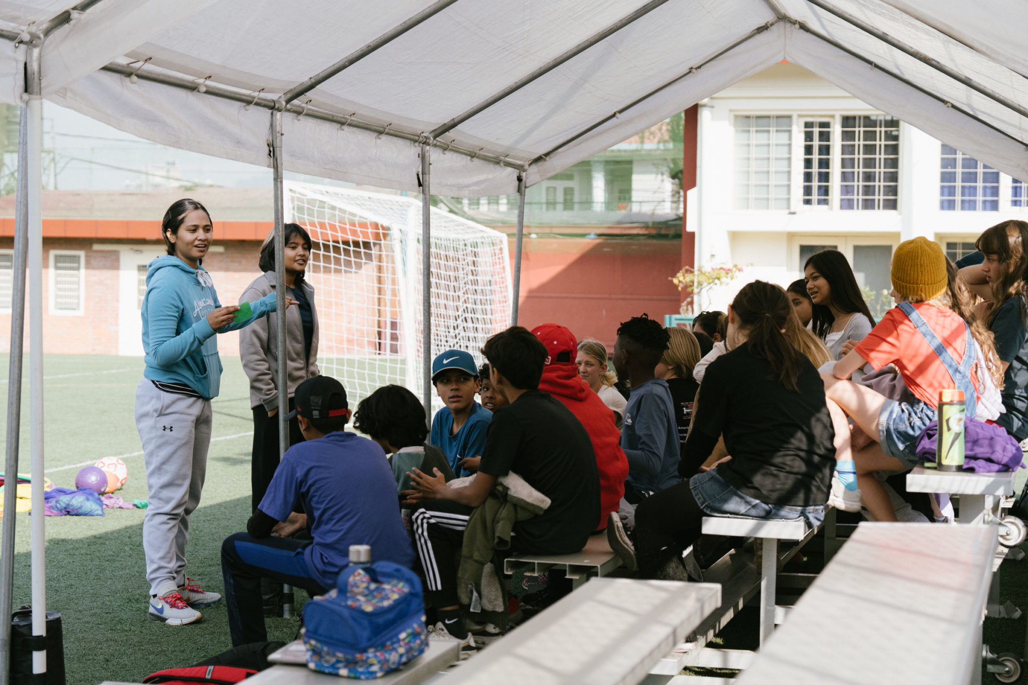 Grade 6 Takes on Invasion Games: Teamwork in Action! - Lincoln School Nepal