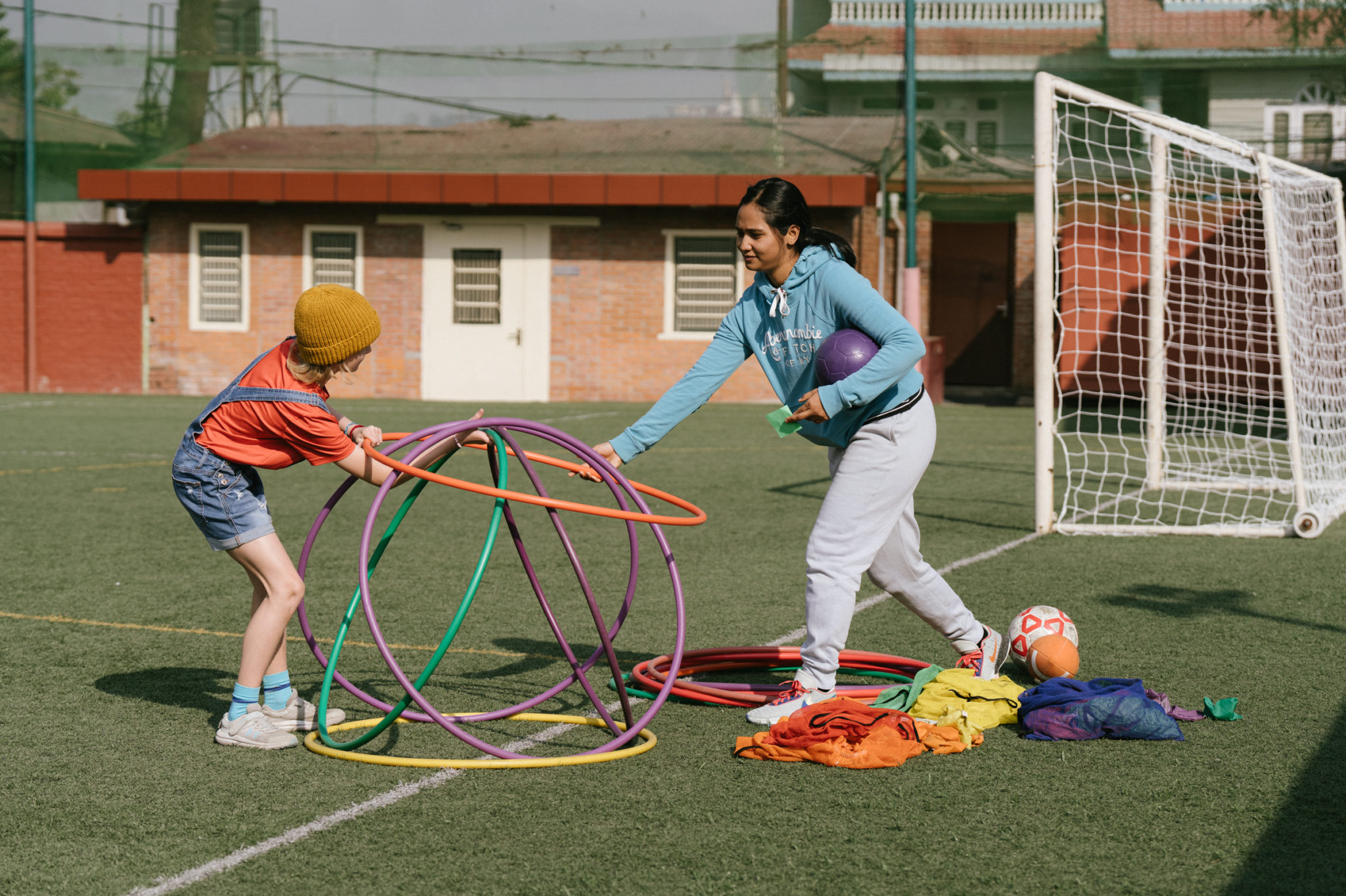 Grade 6 Takes on Invasion Games: Teamwork in Action! - Lincoln School Nepal